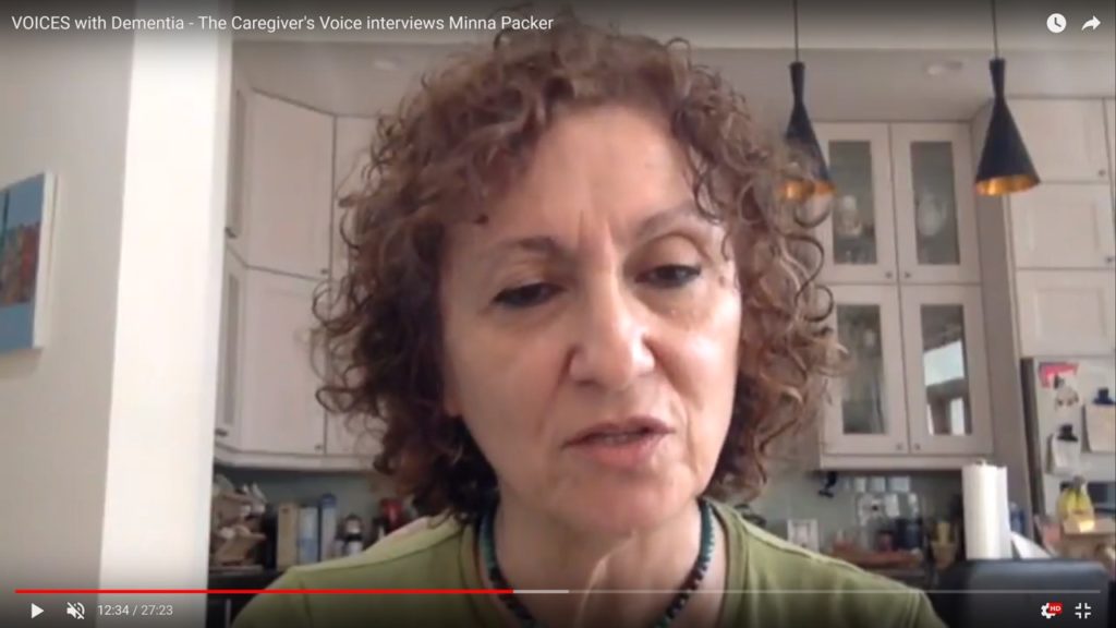 The Caregivers Voice Minna Packer and Alzheimer's - Suddenly Mad